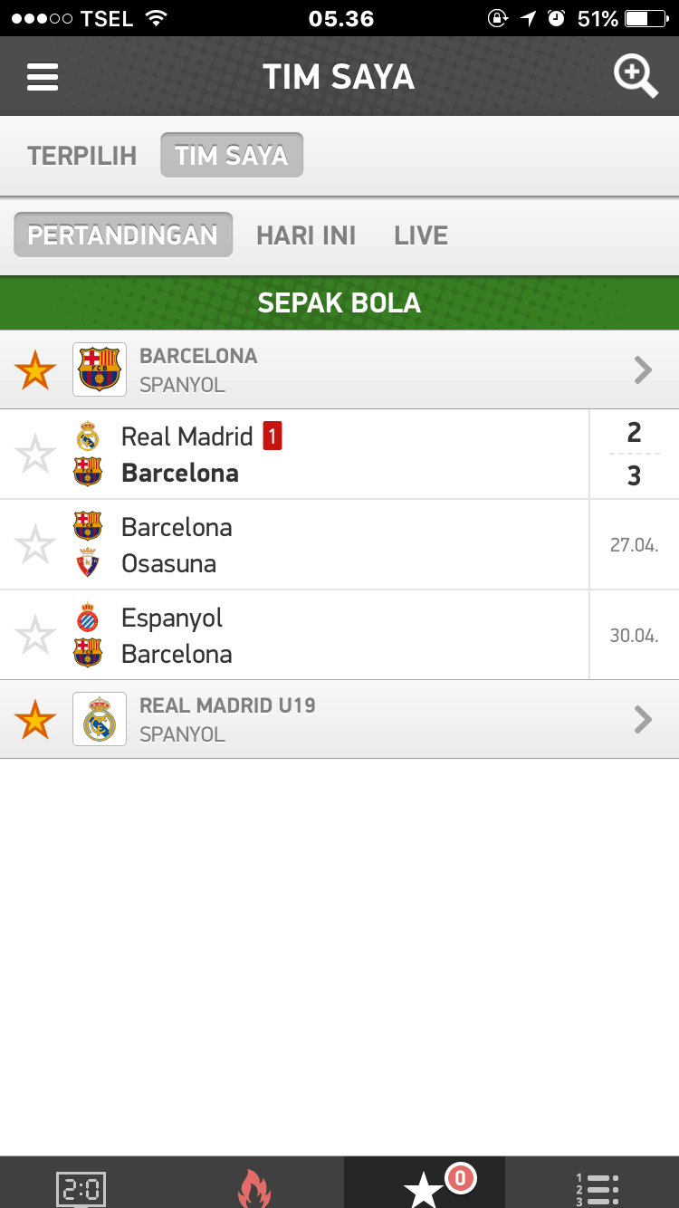FlashScore Indonesia, Aplikasi Live Score Real Time untuk Android & iOS