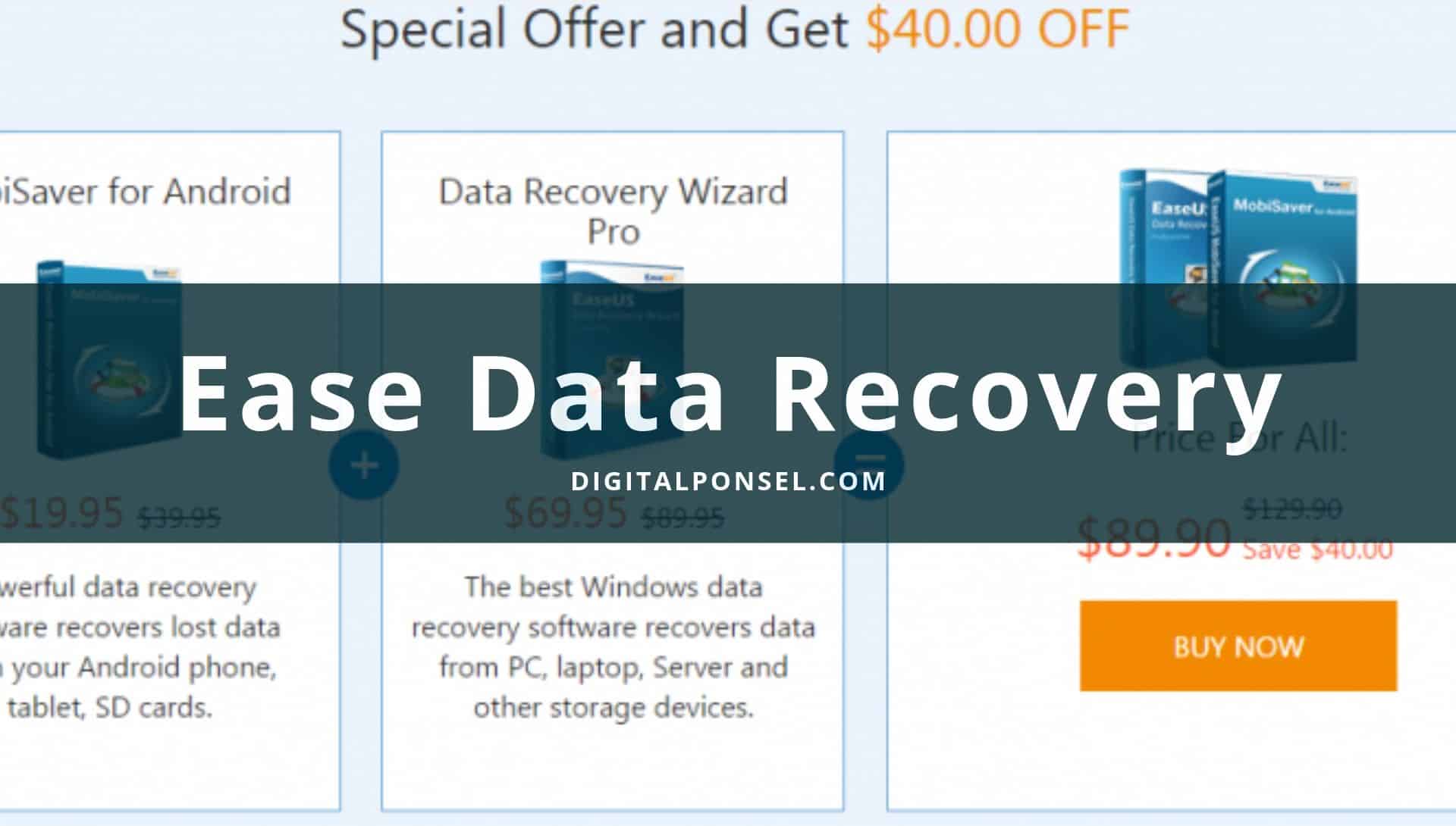 'EASEUS', Aplikasi Android Data Recovery Gratis Terbaik