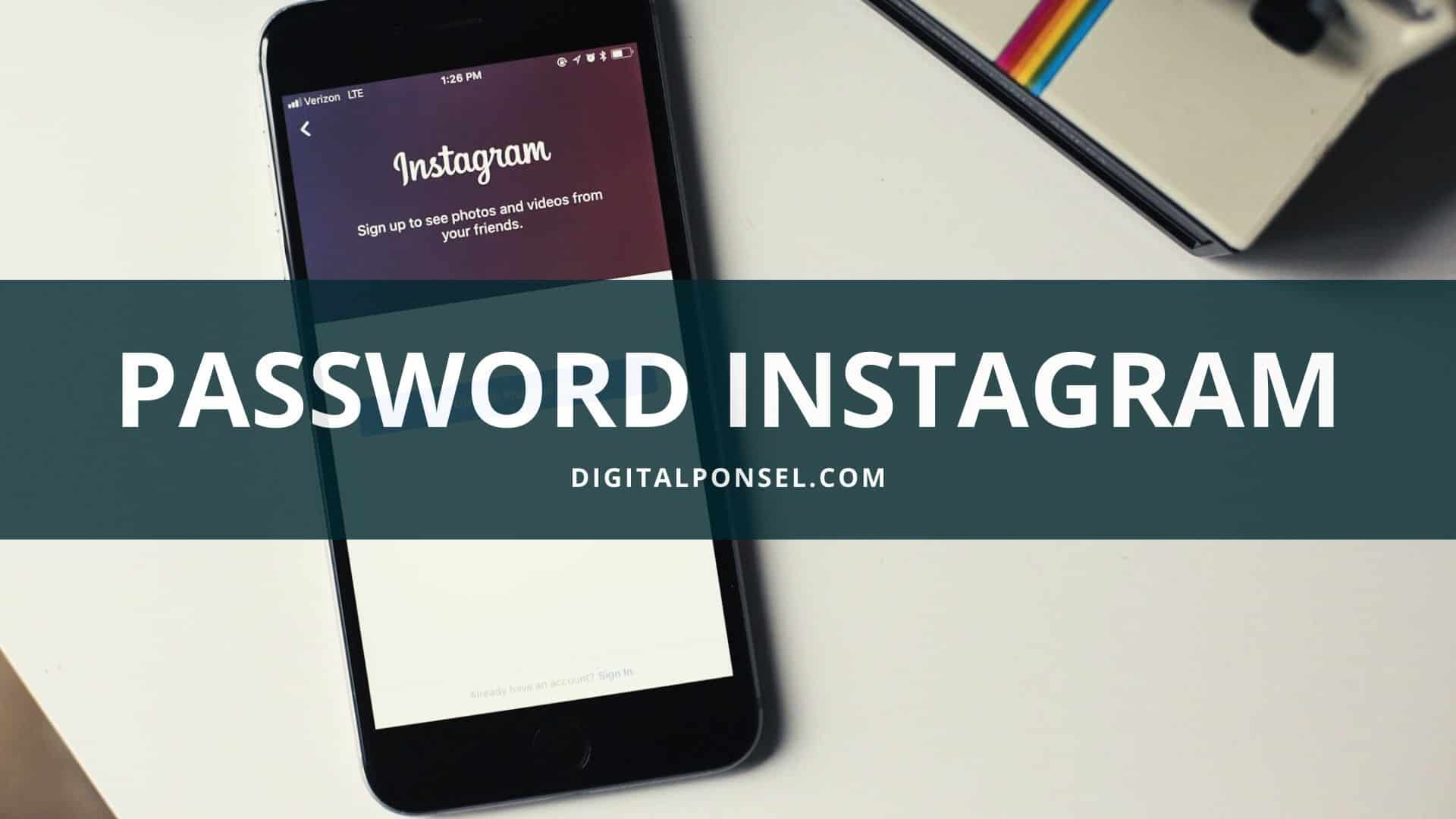 2 Cara Ganti Password Instagram untuk Keamanan [BERHASIL]