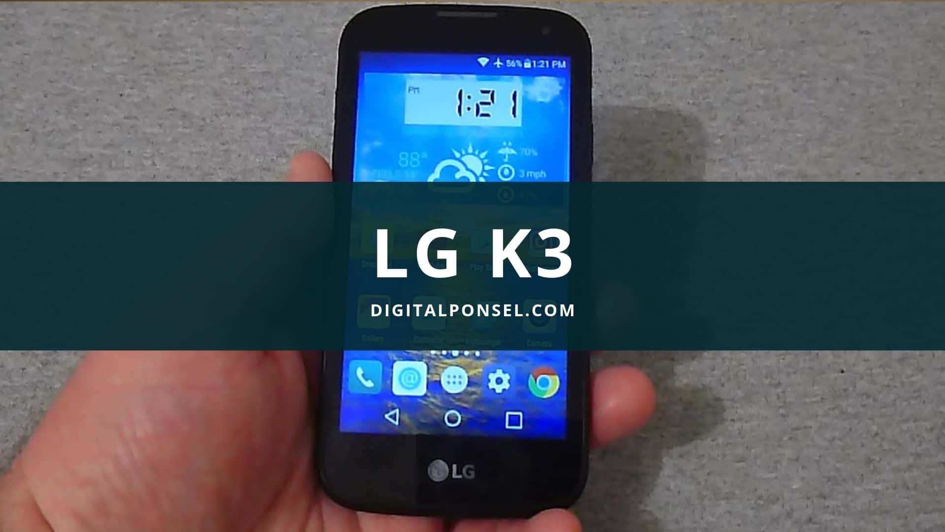 Harga LG K3 Terbaru dan Spesifikasi September 2025 [Baru & Bekas]