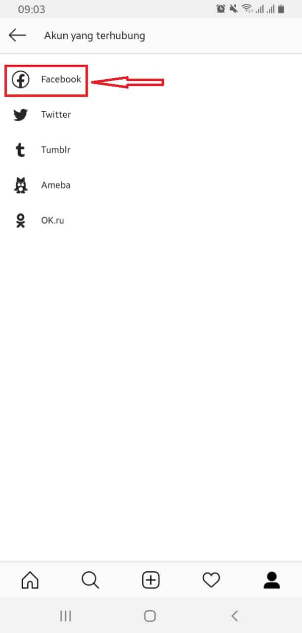 Cara Menghubungkan Instagram dengan Facebook